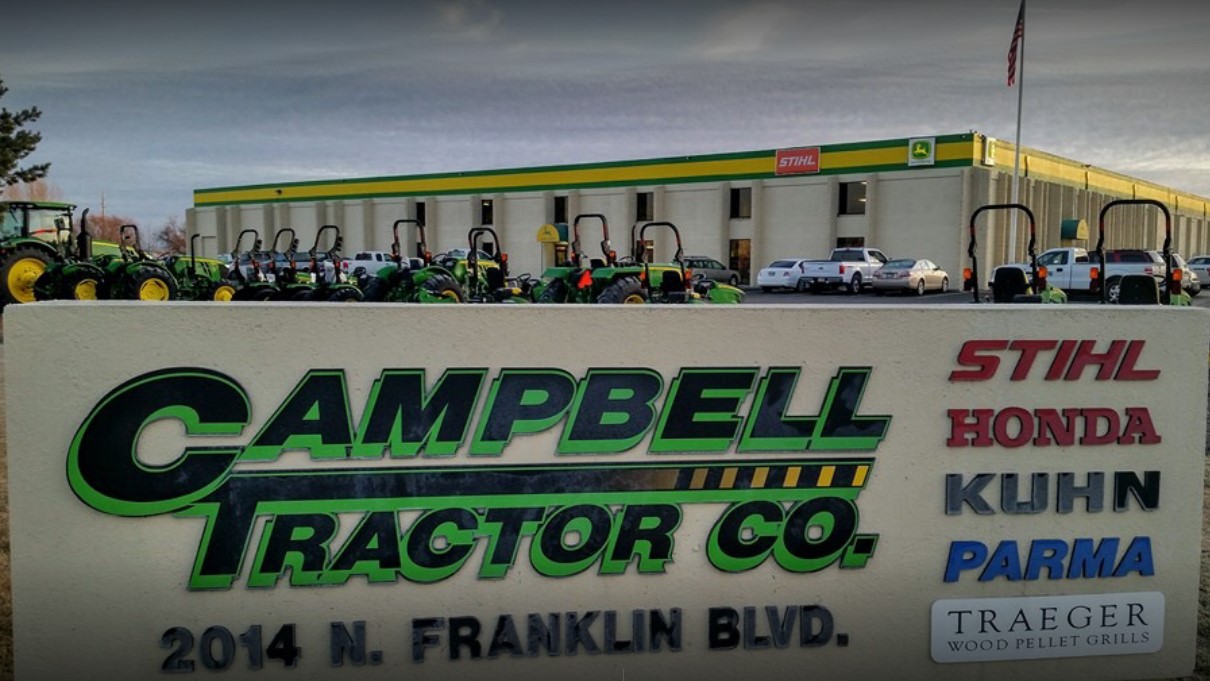 Campbell Tractor - Nampa - Joy of Mowing (208) 466-8414