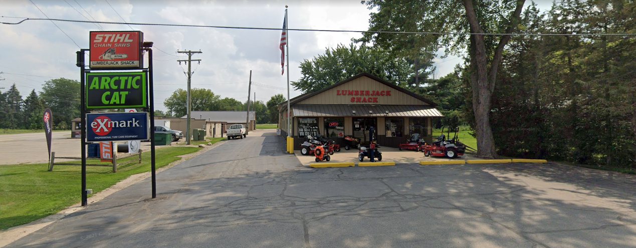 Lumberjack Shack - Joy of Mowing