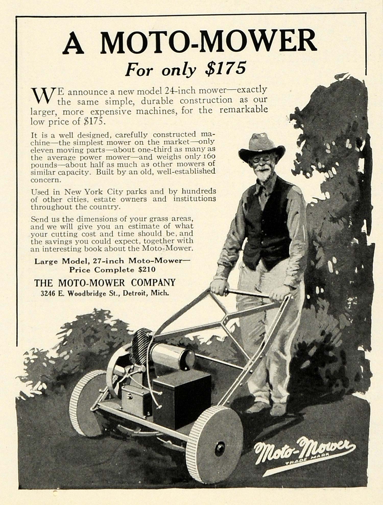 Moto-Mower Company - Joy of Mowing